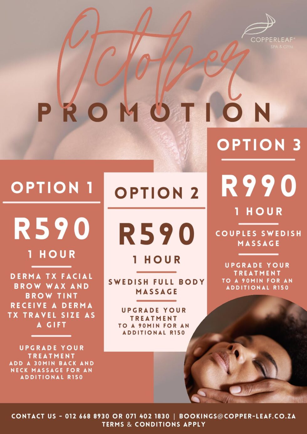 Spa Packages | Copperleaf