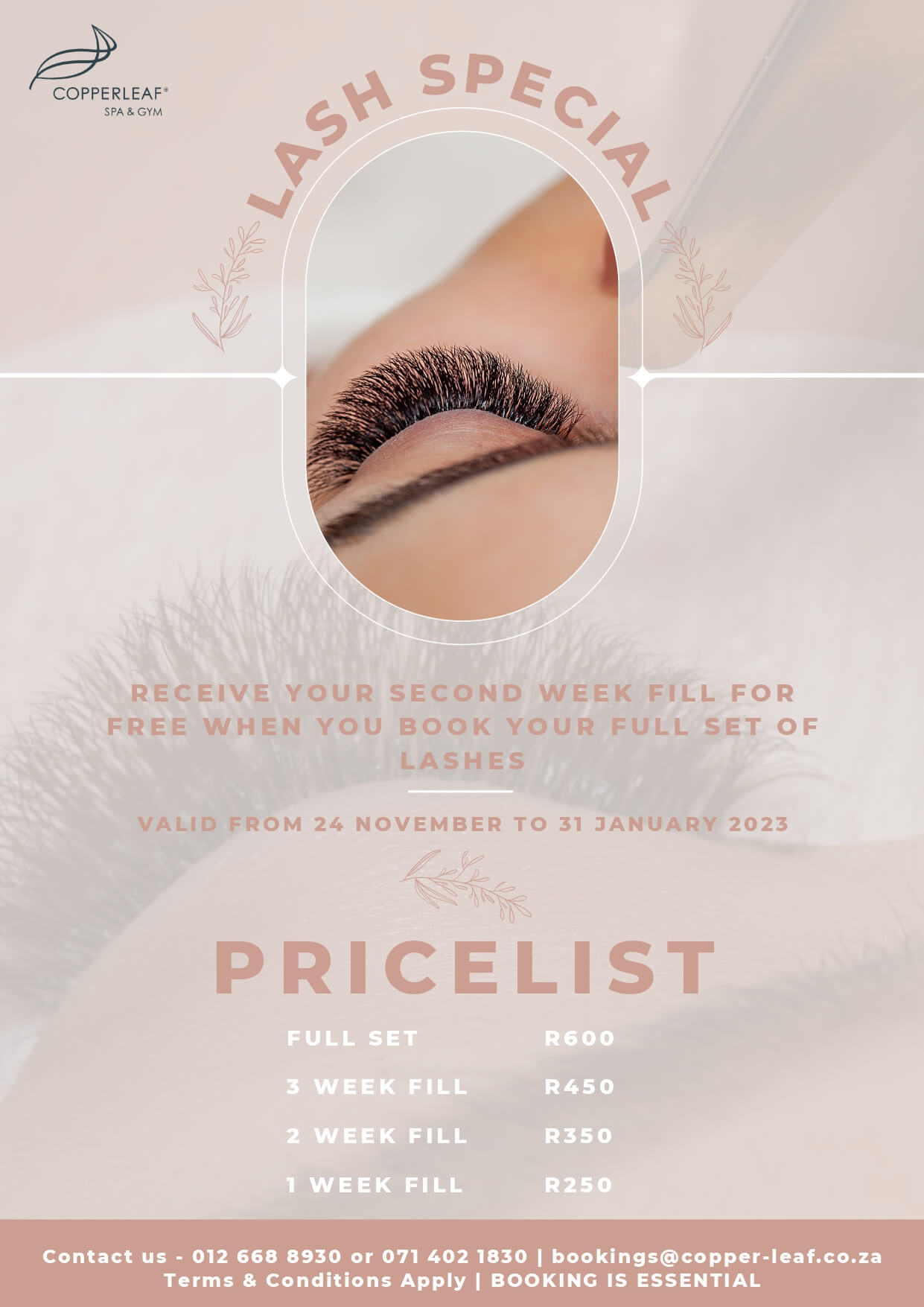 Spa Packages | Copperleaf