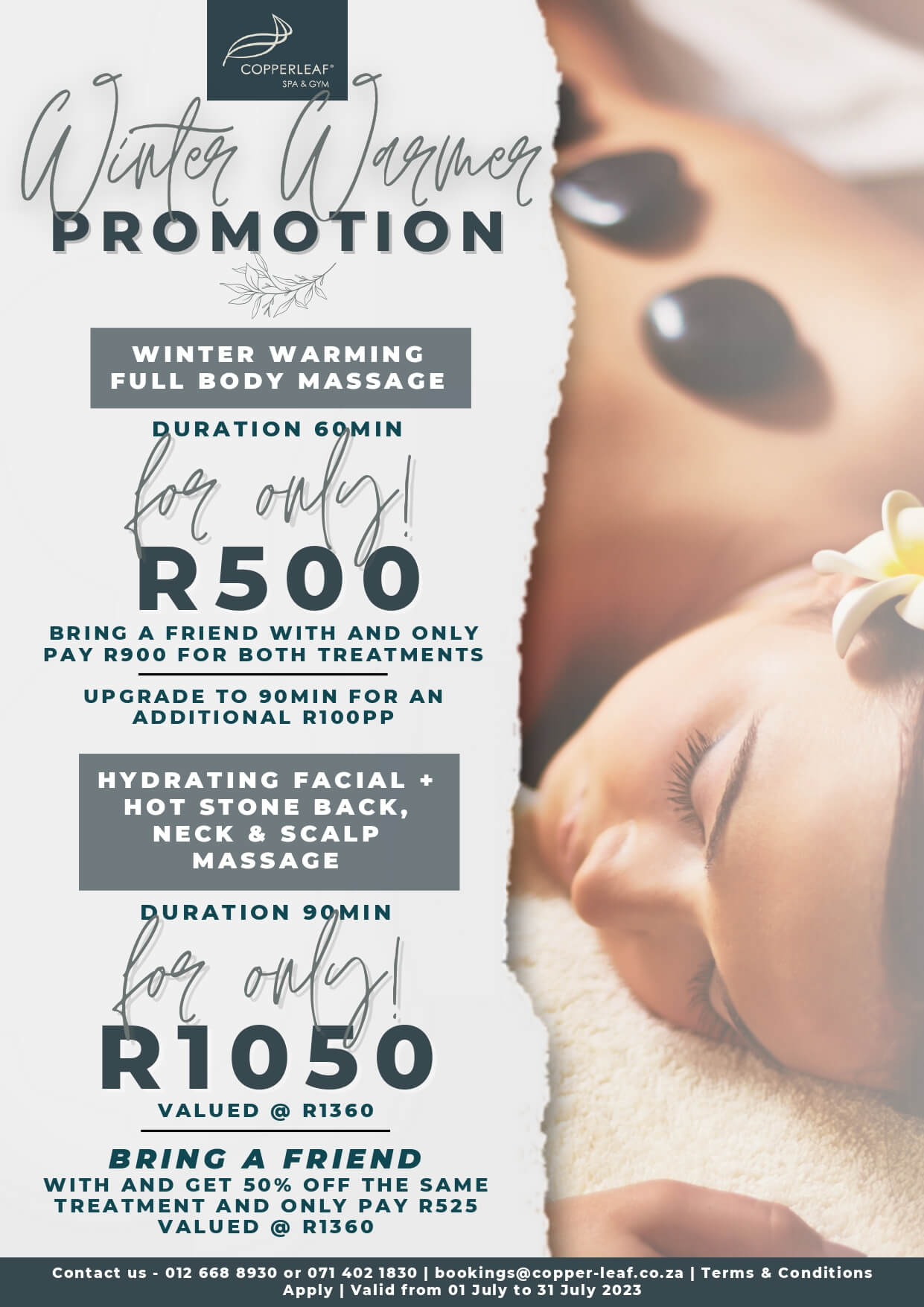 Spa Packages | Copperleaf